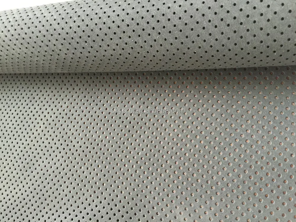 Perforated Neoprene Fabric Rubber Sheet With Nylon,Polyester,Lycra,Pu ...