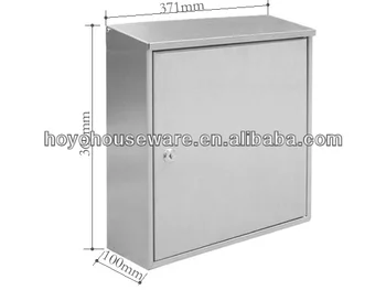 Wall Mounted Stainless Steel Letter Boxes - Buy Wall Mounted Letter ...
