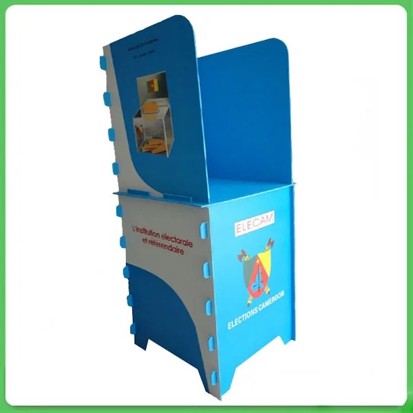 Corrugated Plastic Election Booth For General Voting - Buy Corrugated ...