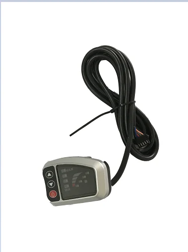 ATS-LED4 LED Display for Electric Bicycles - Black, 4-5 Steps