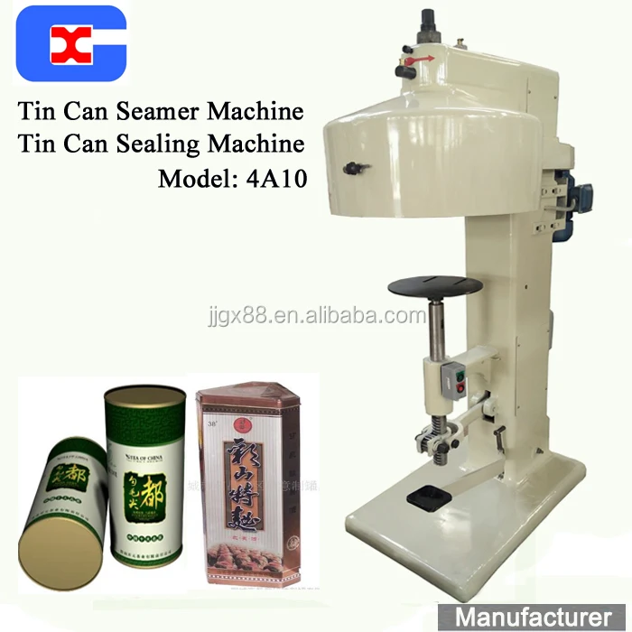 Manual Can Seamer Hand Crank Sealing Machine - 1 Year Warranty