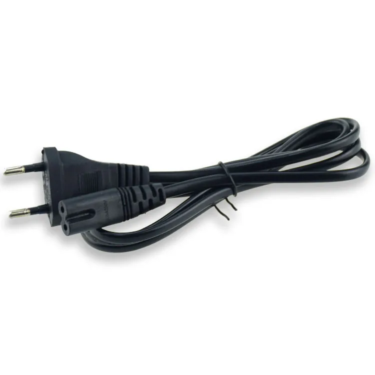 220v High Voltage Power Cable Eu 2 Prong 2 Pin Ac Power Cord For Laptop ...