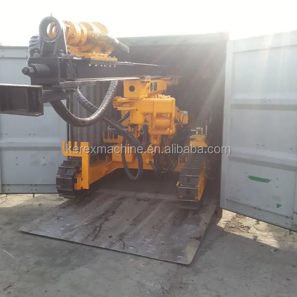 25m Depth Dth Mine Rotary Borehole Drilling Rig Machine - Buy Borehole ...