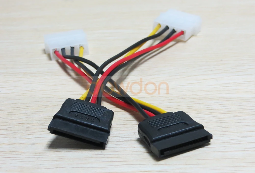 Cable de fuente de alimentación de disco duro de extensión de adaptador ...