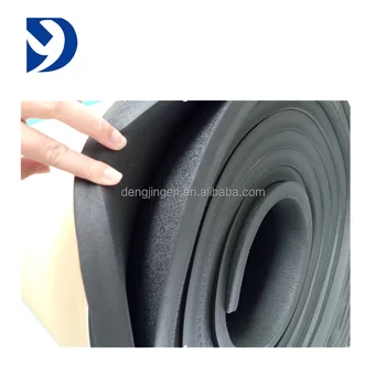Nitrile -butadiene Rubber Black 10 Meters Rolls Nbr Foam Rubber Sheet ...
