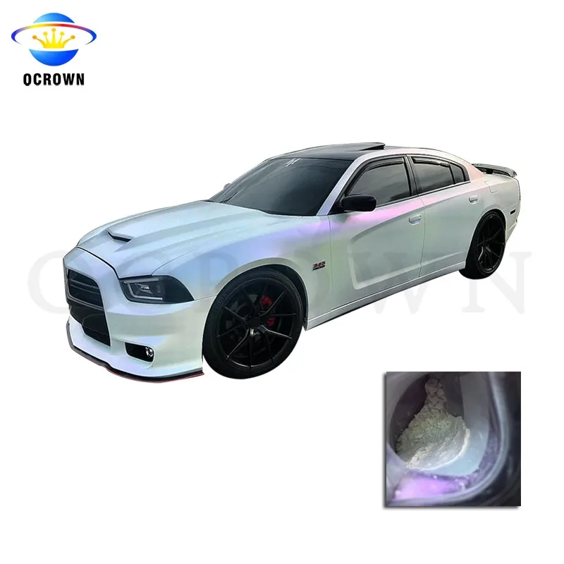 Crystal Pearl Pigment Interference Color Dust For Automotive Coating ...