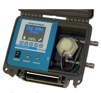 Portable Electrochemical O2 Oxygen Analyzer For Glove Box Or Pipeline ...