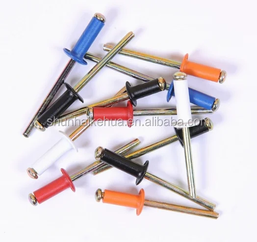 5x25mm Aluminium Black Color Flower Rivets - Buy Pop Rivet Colored ...