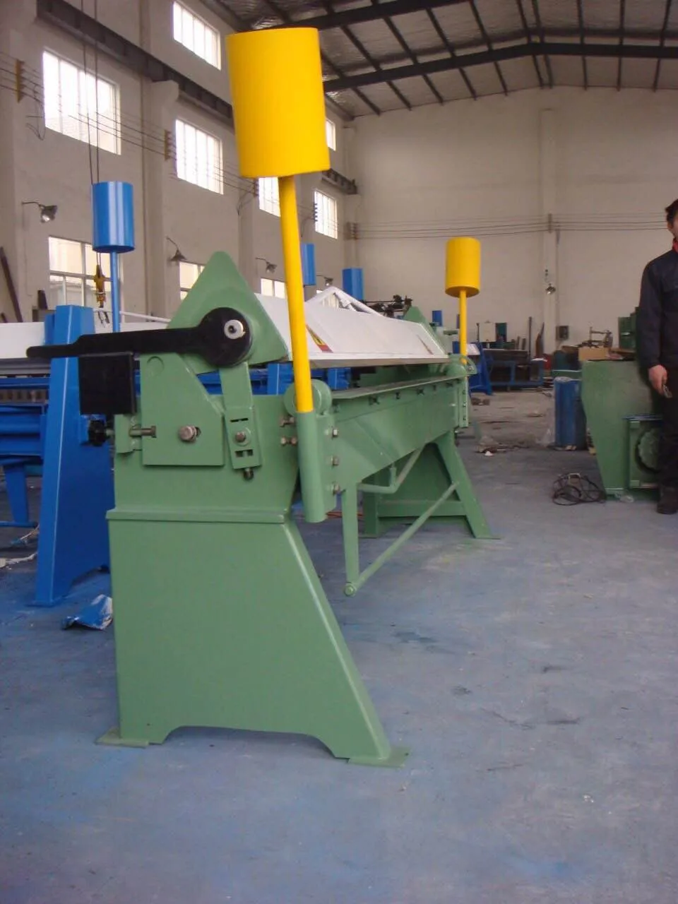 Quality Sheet Hand Folder Machine Max 2.0mm Small Sheet Metal Bending ...