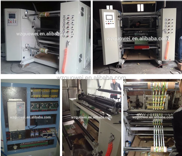 WFQ China Made Small Roll Slitter Rewinder Machine for Sale