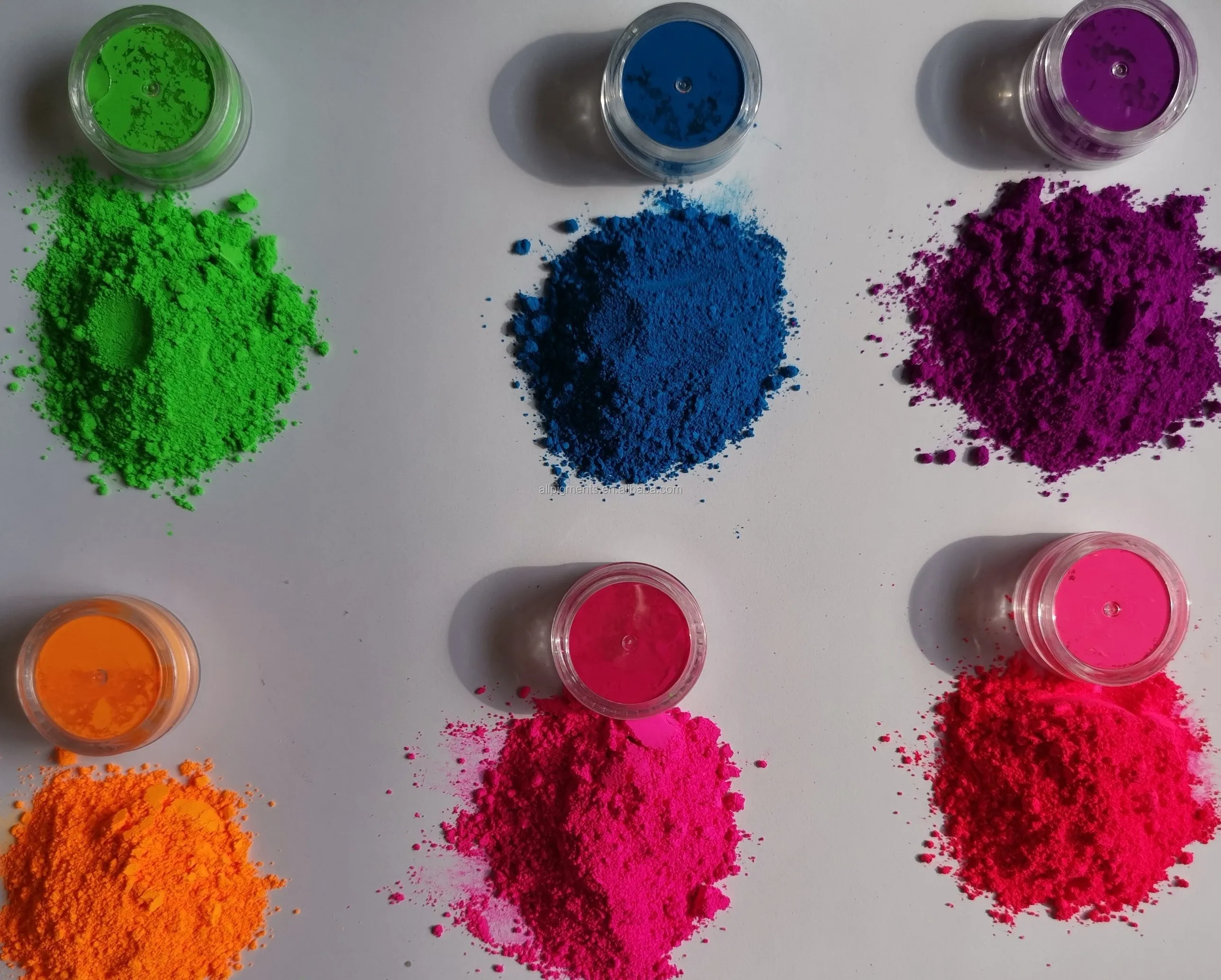 Daylight Dye Pigment Fluorescent Neon Pigment Blue Powder For Crayons ...