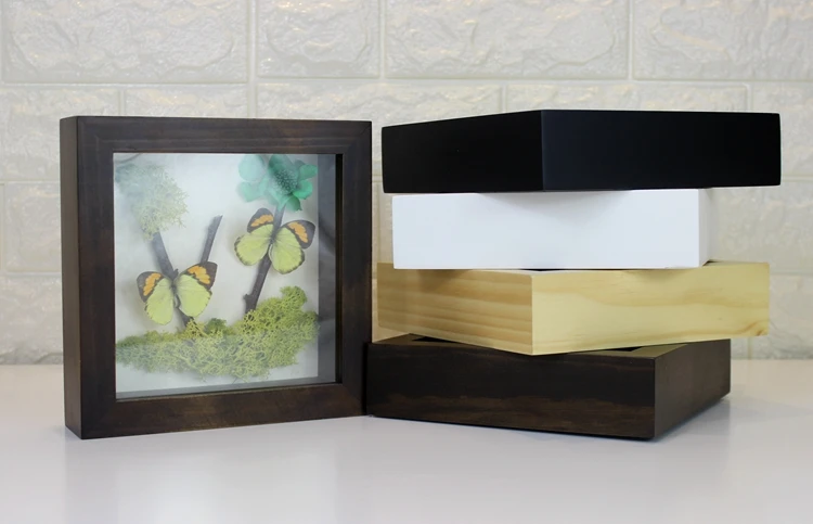 Wholesale Custom Wood Australia Deep Square Shadow Box Frames Bulk 3d ...