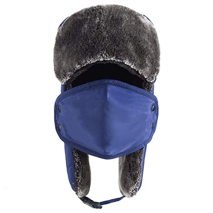 Winter Trooper Trapper Hat Hunting Hat Ushanka Ear Flap Chin Strap For ...
