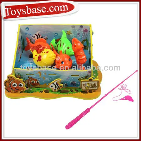 Battery Operated Fishing Game Set - Buy Fishing Game Set,Toy Fishing ...