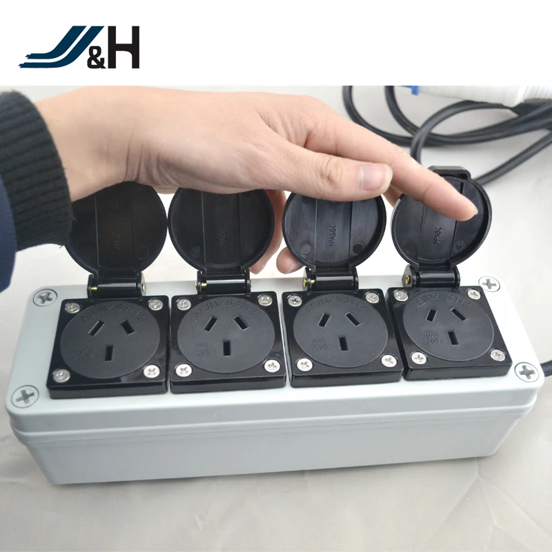4 Way Waterproof Power Board - Reliable Outdoor Solutions