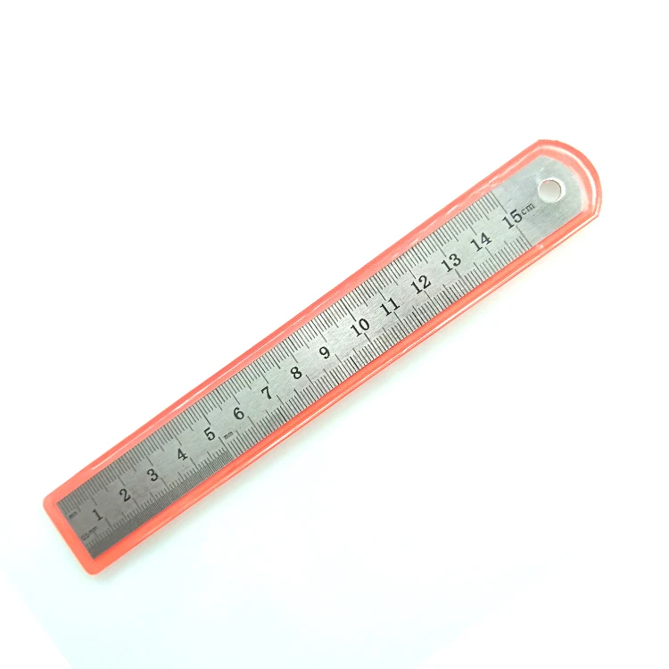 Ster1519 15cm Stainless Steel Measuring Ruler & T Square Oem