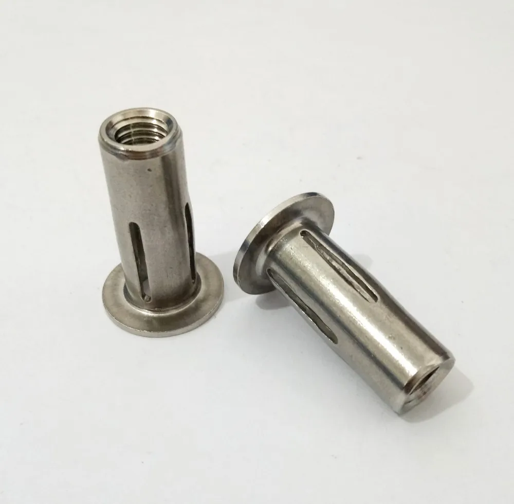 M8 Stainless Steel 304 Large Flange Cross Bulb Rivet Nut Rivnut - Buy ...