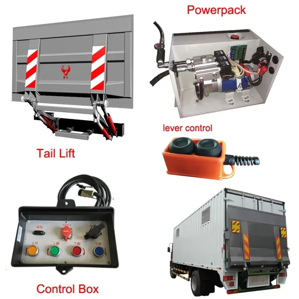 China Low Profile Hydraulic Loading Tail Lift,Container Truck Tail Lift ...