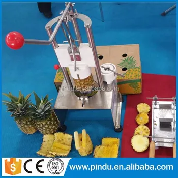 Low Price Wholesale Pineapple Cutting Machinery/pineapple Peeler ...