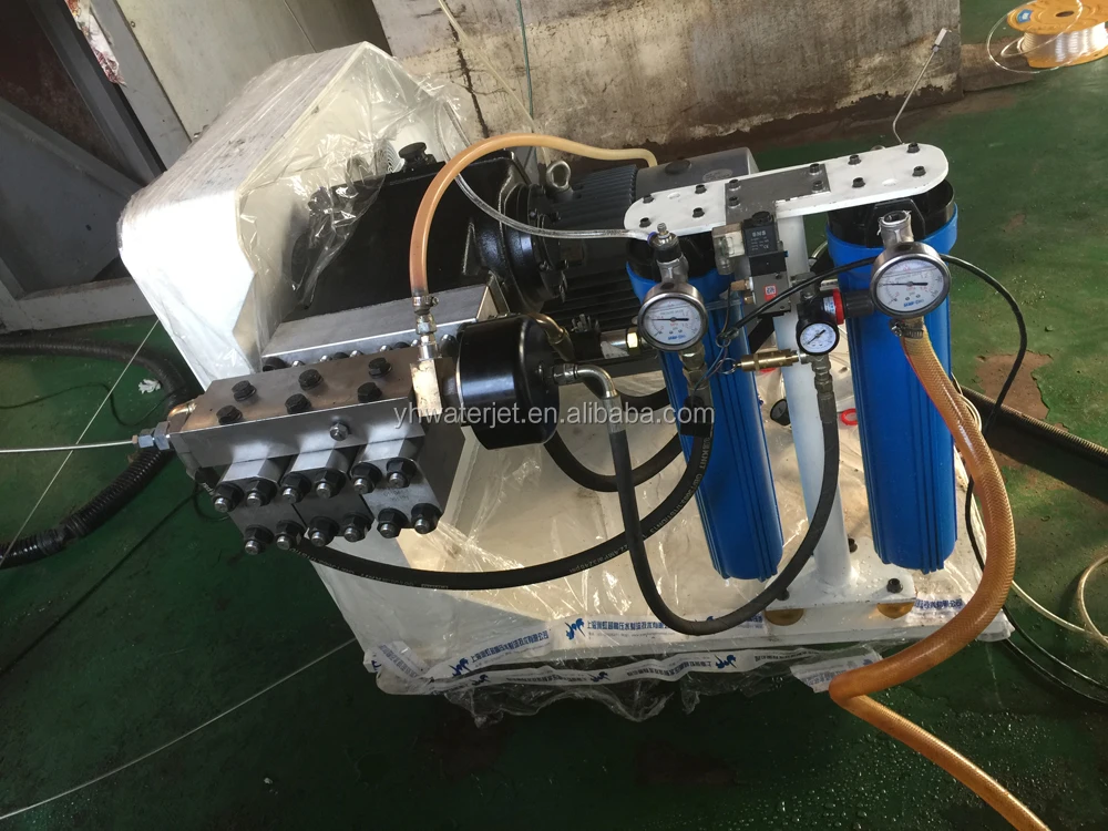 Water Jet Direct Drive Pump - High Pressure Cutting Power