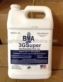 Made In Usa Original Bva Refrigeration Oil Types 3gs/4gs/5gs - Buy ...