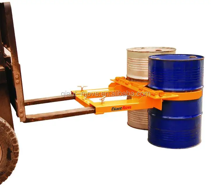 Heavy Duty 682kg Capacity Drum Grab Forklift Oil Drum Clamp,Forklift ...