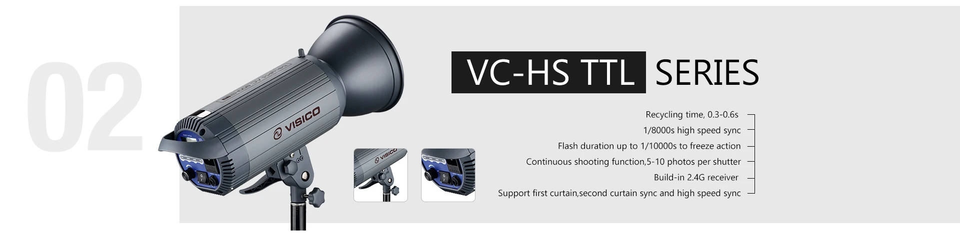 China Vistar Electronic Science & Technology Co., Ltd. - Photographic Equipment, Studio Flash