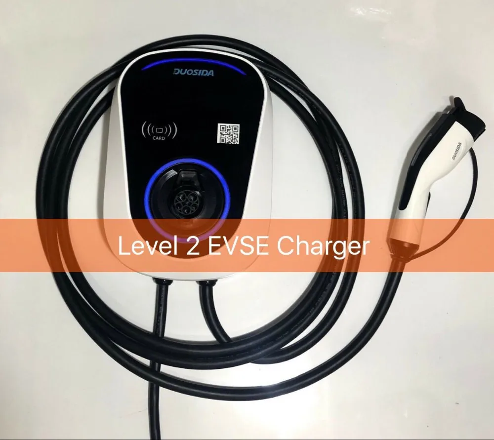 Home Wifi Enabled Electric Vehicle (ev) Charger - Level 2 Evse,240 Volt ...