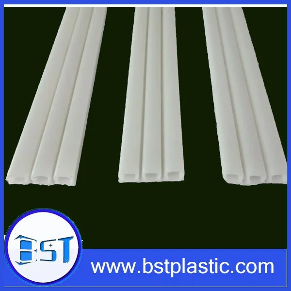 Rectangular Pvc Tubes 2mm 6mm Rigid Plastic Tube Plastic Rectangular ...