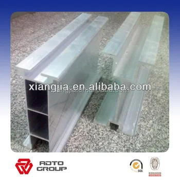 7075 7000 Series Aluminum Alloy I Shaped Aluminum Extrusions Profile ...