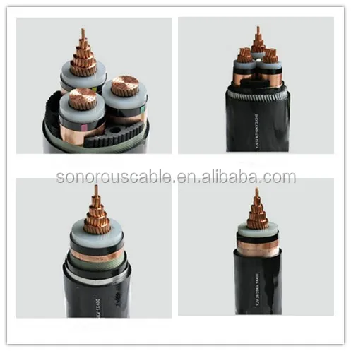 Xlpe 33kv Cable 1x300mm2 1x500mm2 Cooper Conductor Electrical Power ...