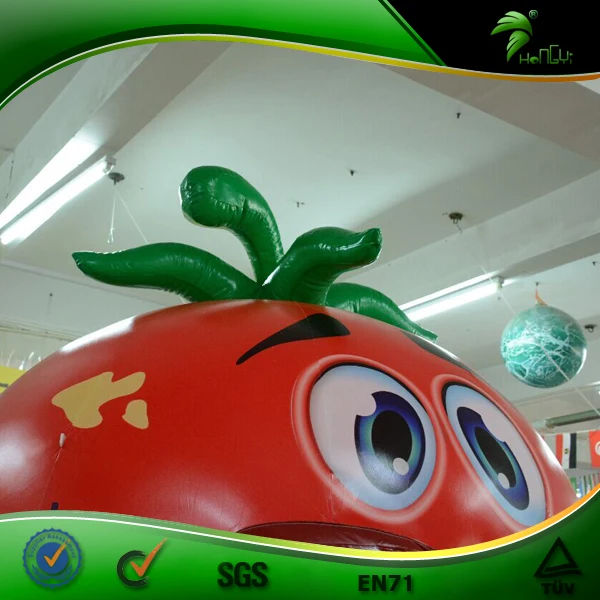 Inflatable Tomato Model Inflatable 3d Cartoon Mascot Oxford Cloth Human ...