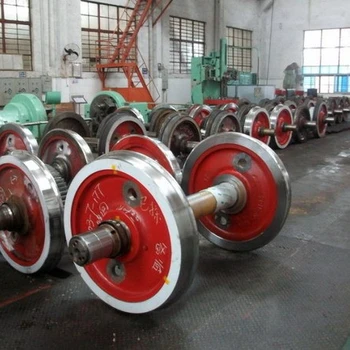 Locomotive Wagon Wheel Set,Train Steel Wheelset - Buy Locomotive Wagon ...