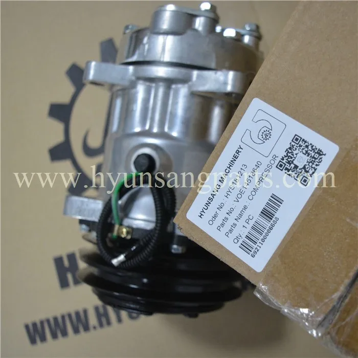 Construction Machinery of Hyunsang Excavator Parts Compressor for ...