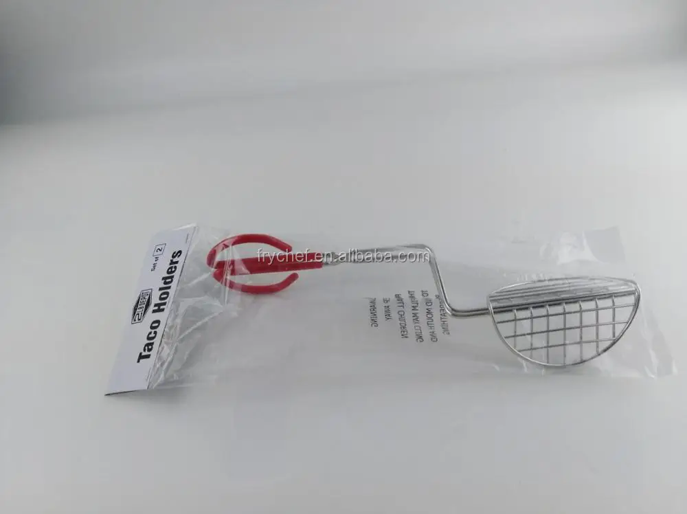 13" Stainless Steel Taco Shell Maker Taco Press Taco Shell Frying Tong ...
