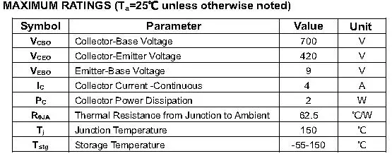 To 126 Transistor Npn To-126 Equivalent Transistors - Buy To-126 ...