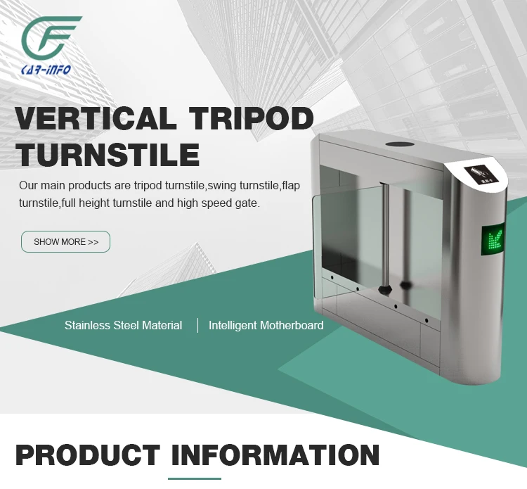 Auto Turnstile Barrier Gate Electric Swing Gate Turnstile Smart ...