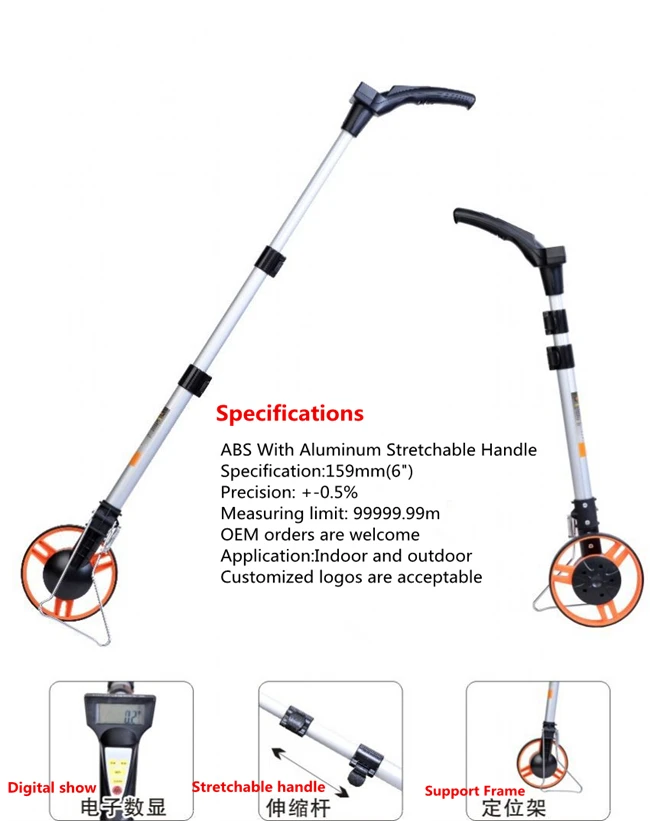 Meter Measuring Wheel,Distance Measure Wheel,Length Measurement Wheel ...