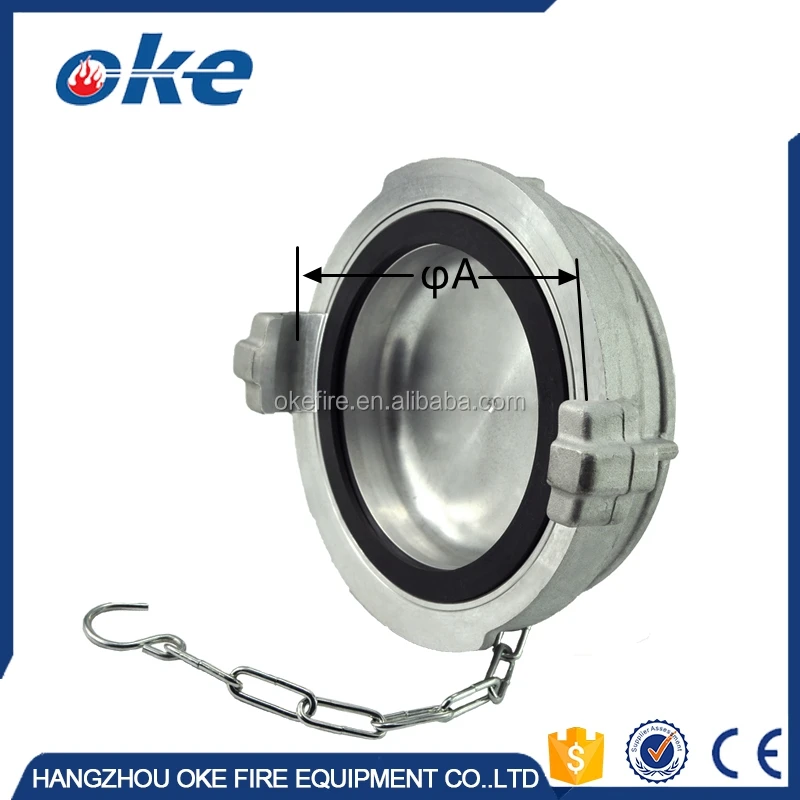 Okefire Gost Type Blind End Coupling Plugs With Chain| Alibaba.com