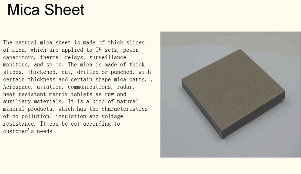 0.3mm Mica Plastic Laminate Sheet - High Temperature Insulation