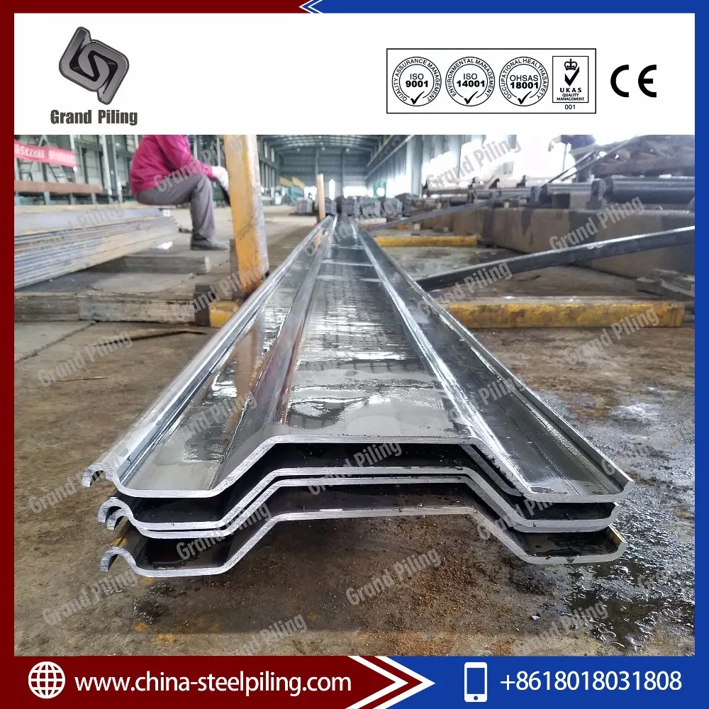 Overlapping And Interlocking Steel Trench Sheet Sheeting - Buy Trench ...