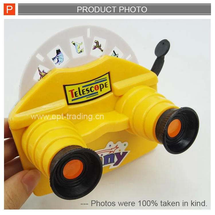 Funny Kid Toys Educational Magic 3d Animal Pictures Viewer Telescope ...