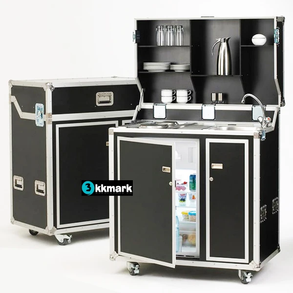 Customized Kitchen Flight Case - Waterproof & Fireproof