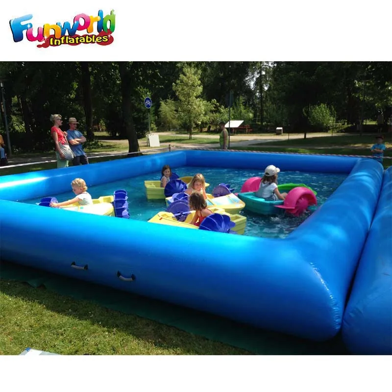 Hot Water Paddle Boat Pool Kids Bouncy Castle Inflatable