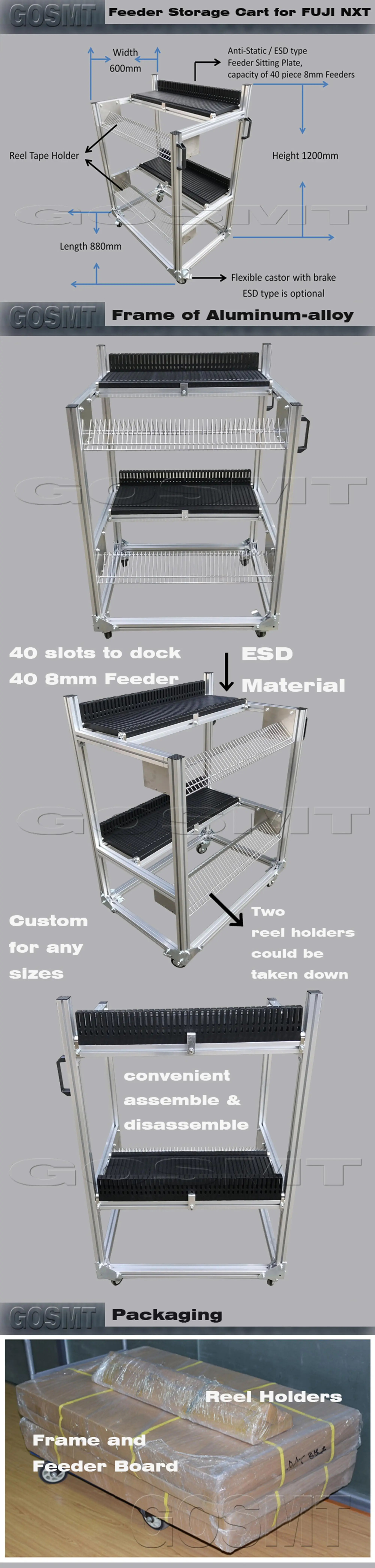 SMT Feeder Trolley FUJI NXT - Efficient Storage Solution
