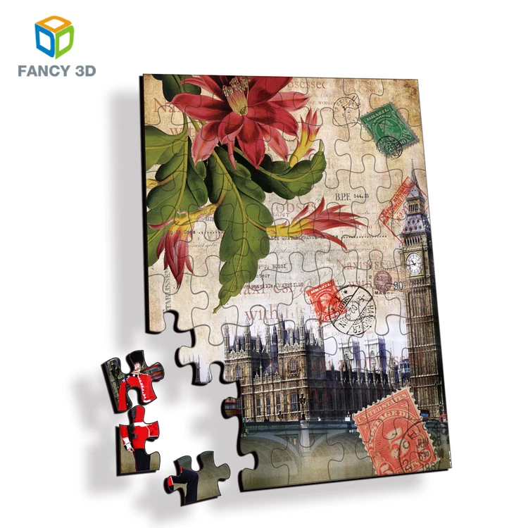 Zebulun 3d Lenticular Jigsaw Puzzle For Customized Design 3d Effect ...