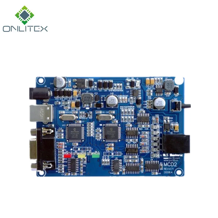 Ems Control Pcba Manufacturer Board Blue Oem Fr4 94v0 Printed Circuit ...