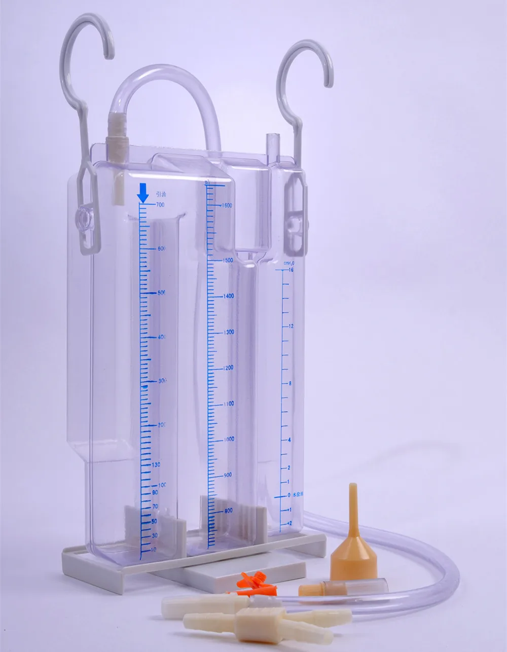 Disposable Twin Chamber Chest Drainage Bottle - Buy Chest Drainage ...