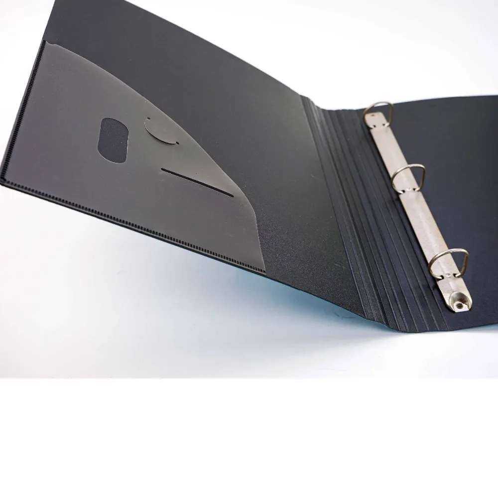 Custom A4 Size Round Spine Plastic File Folder With 3 D Rings - Buy ...