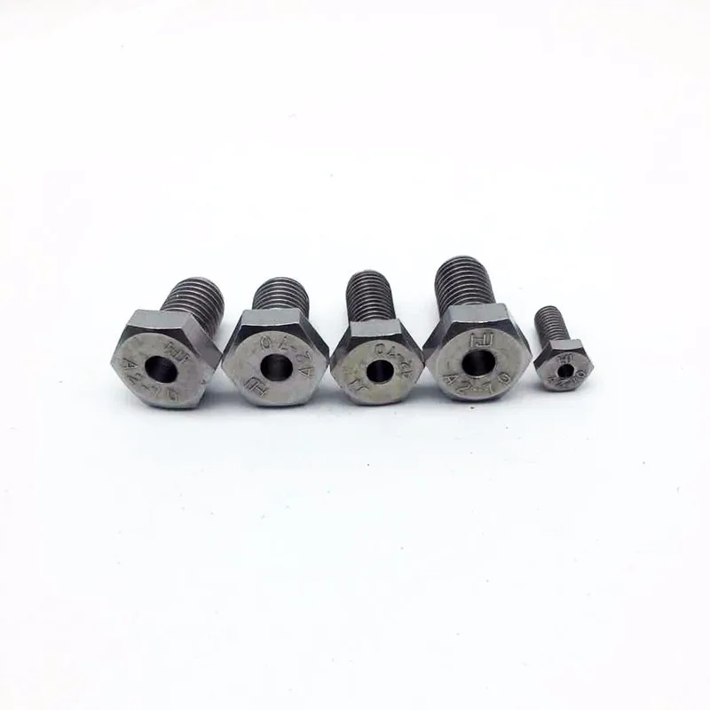 M6 M8 A2 A4 Stainless Steel Ss304 Hex Head Hollow Bolt - Buy Hex Head ...
